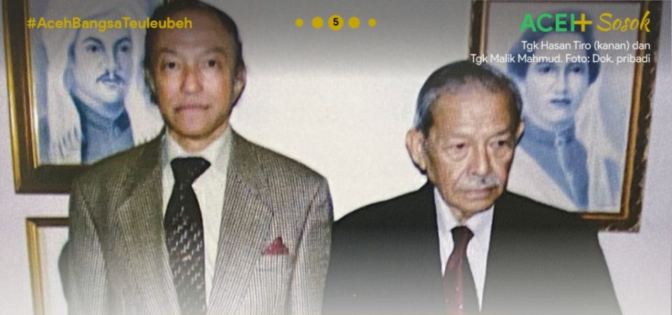 Kisah Menarik Malik Mahmud Sebelum Menjadi Wali Nanggroe Aceh - Good News From Aceh
