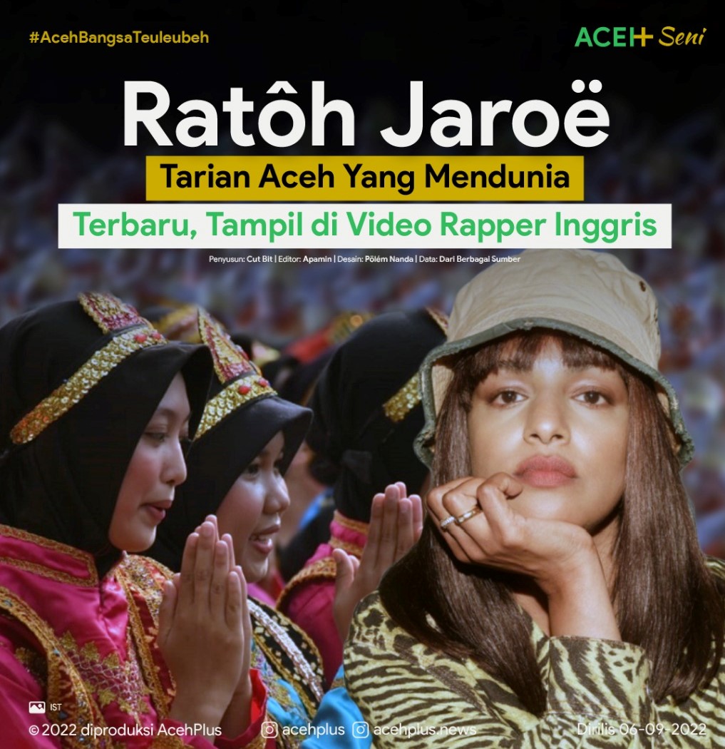 Ratoh Jaroe Tarian Aceh Yang Mendunia, Tampil di Video Rapper Inggris ...