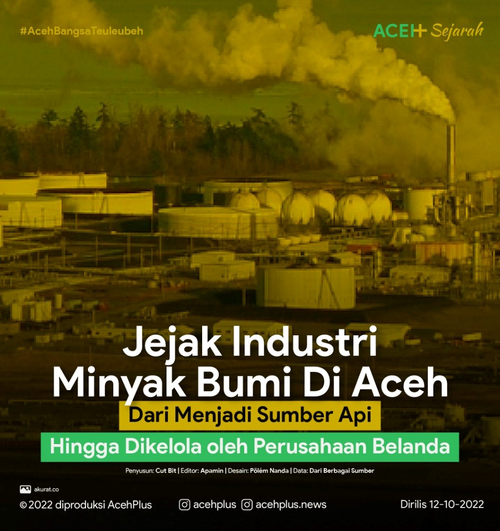 Industri Minyak di Aceh, Dari Sumber Api Hingga Dikelola Belanda - Good ...